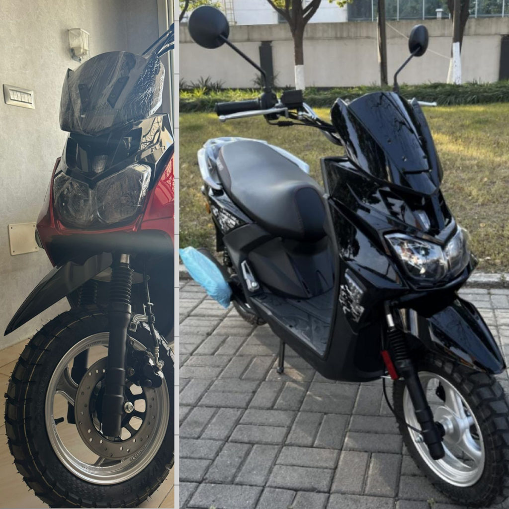 SCOOTER GHOST V7 125CC – Design Sportif & Puissance Fiable